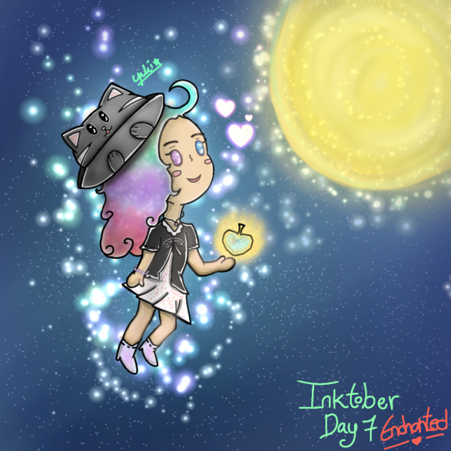 Sketch 45 - Inktober Day 7 Enchanted - ibisPaint