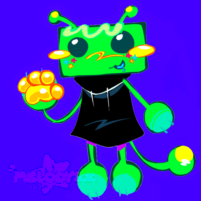 COSMO IS AN ALIEN N HE IS KINDA SPACEY - ibisPaint