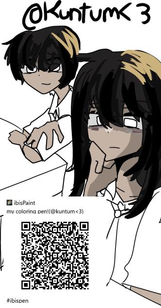 random brushes cuz lazy - ibisPaint