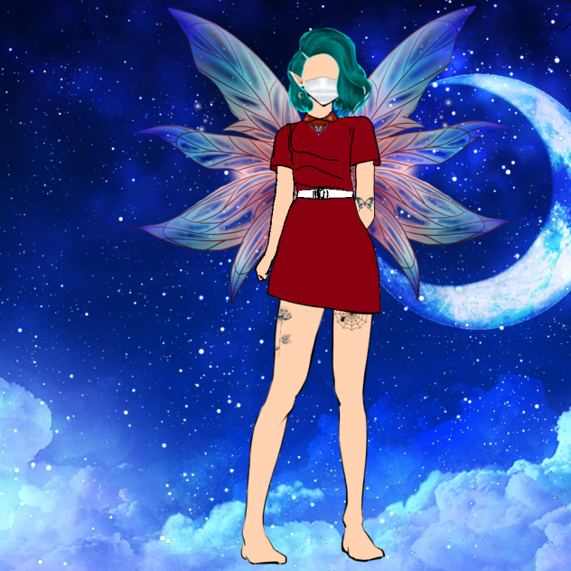 the eye less fairy - ibisPaint