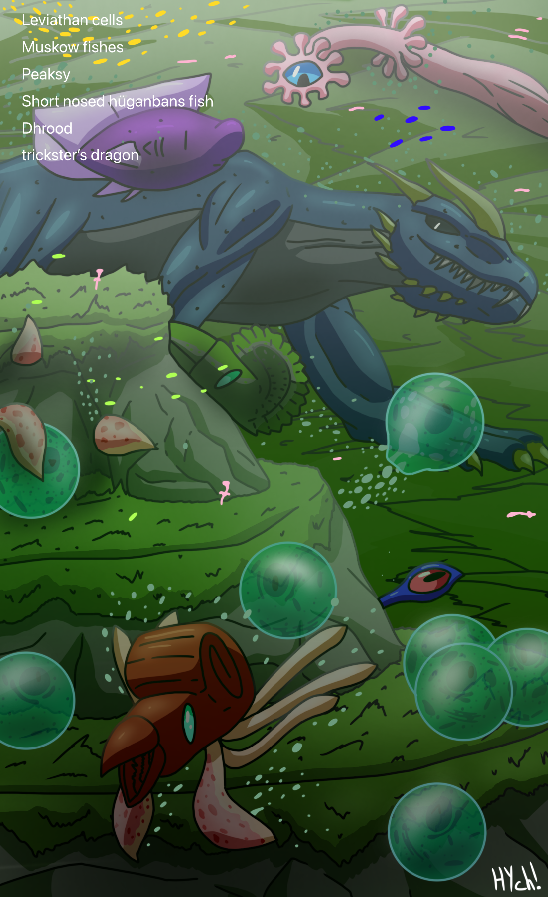 Leviathan cells - ibisPaint