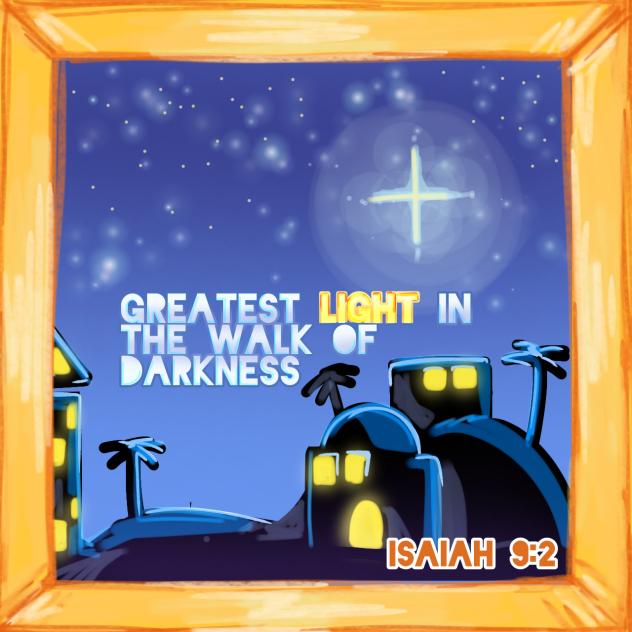 Isaiah chapter 9, verse 2 - ibisPaint