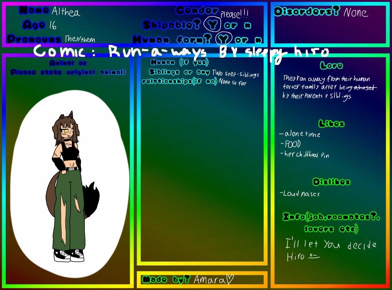 OC FOR RUNAWAYS COMIC!!! - ibisPaint