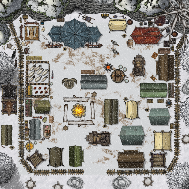 Snowy Tribe - ibisPaint