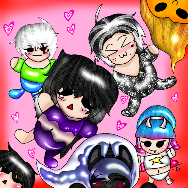 mini peluches - ibisPaint