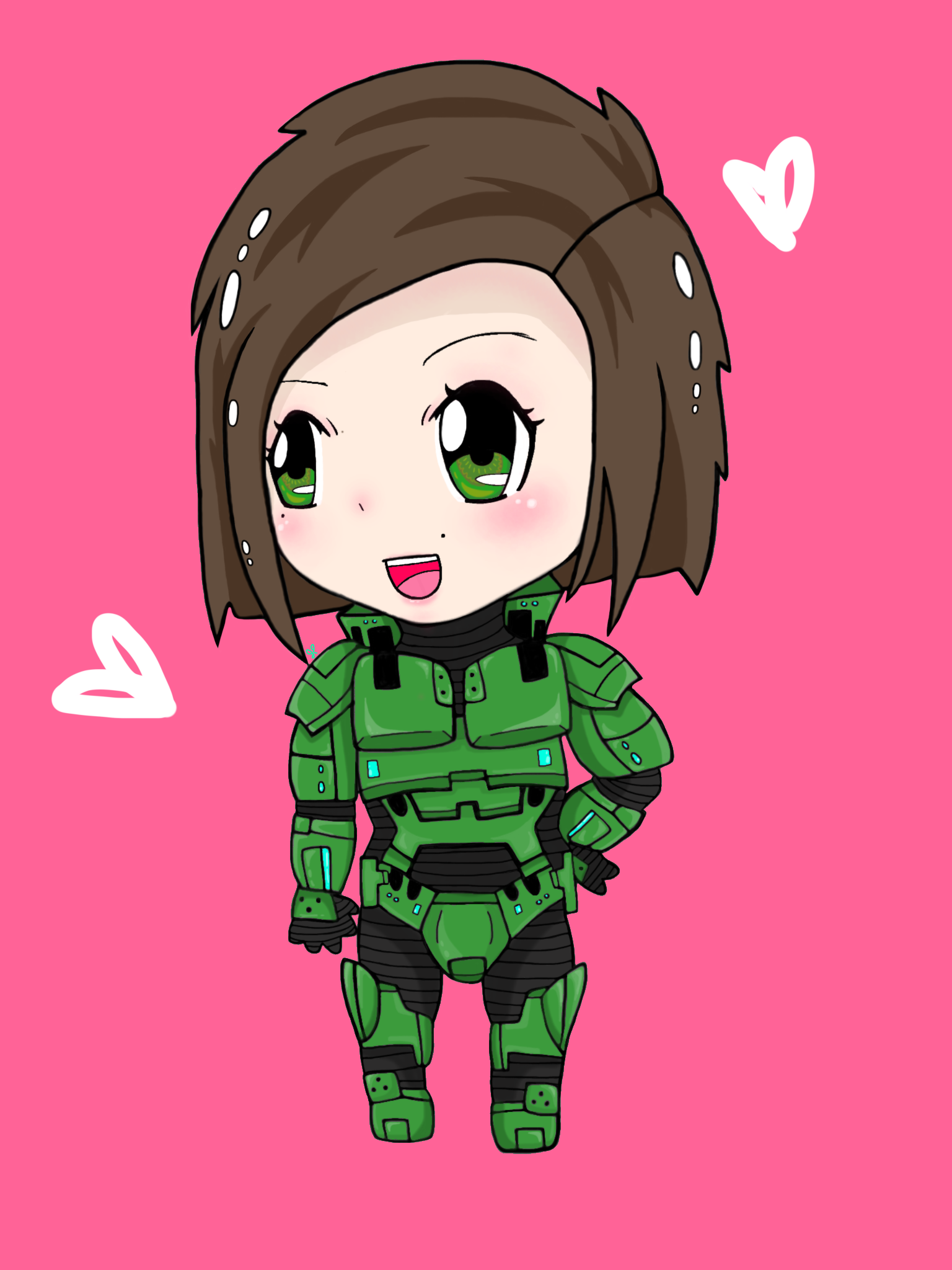 Chibi Spartan - ibisPaint