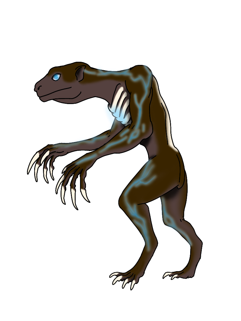 Wendigo without mask render - ibisPaint