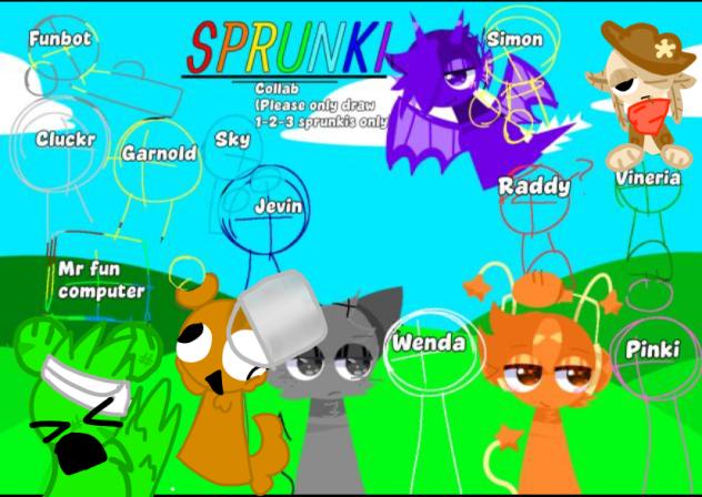 SPRUNKI - ibisPaint