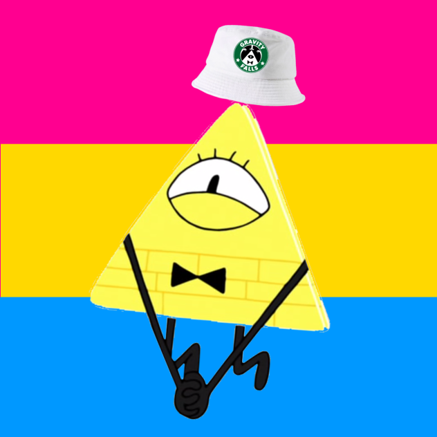 Bill Cipher Pride PfP - ibisPaint