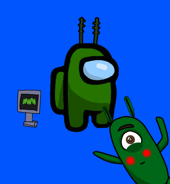 Among us Plankton - ibisPaint