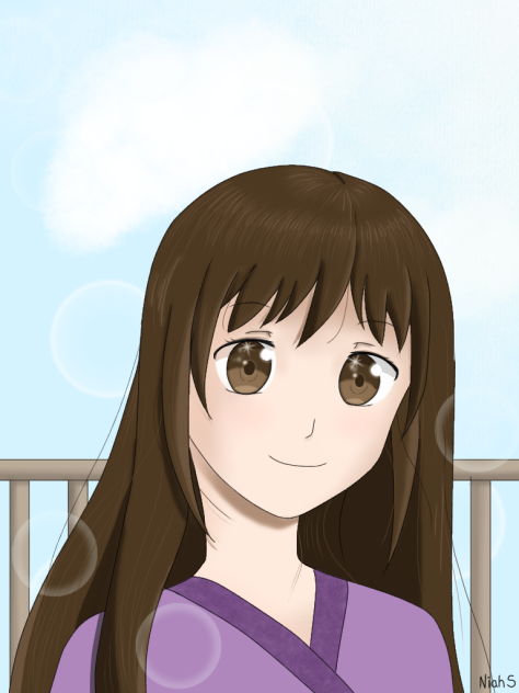 Happy girl - ibisPaint