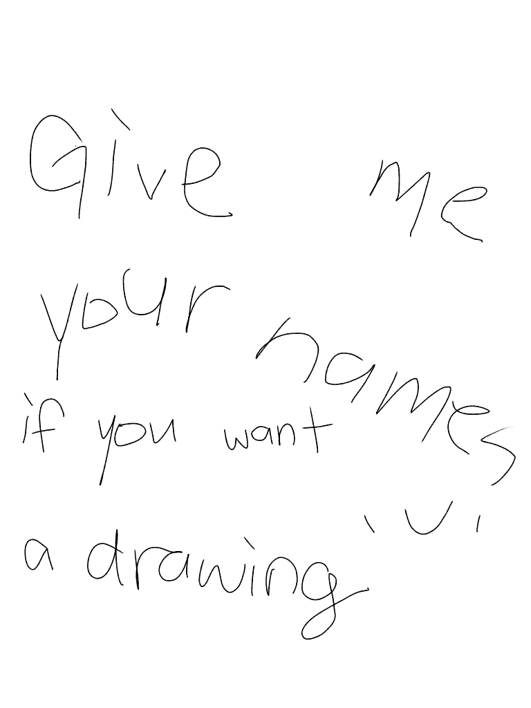 Give Me Your Names IbisPaint