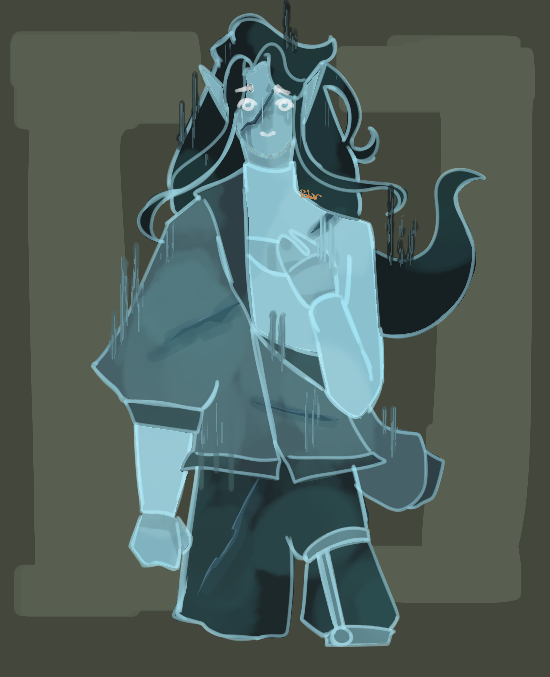 blue bitch - ibisPaint