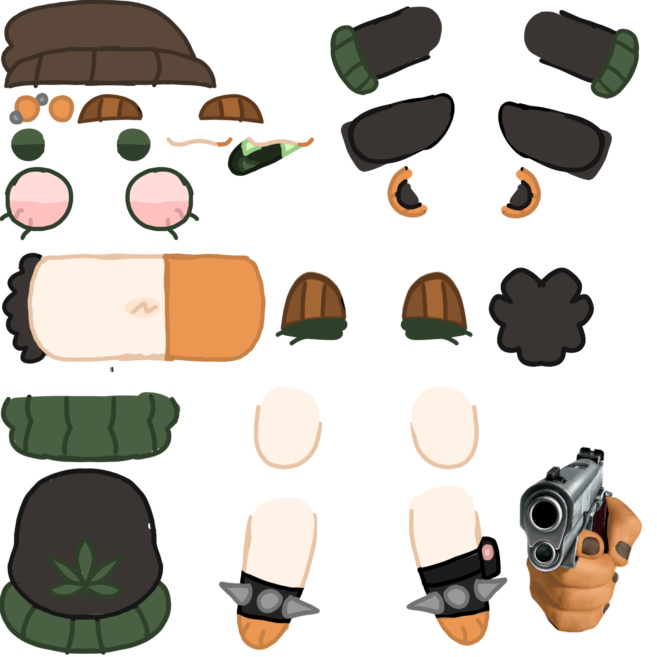 Wheezy body map thingamabob - ibisPaint