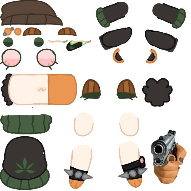 Wheezy body map thingamabob - ibisPaint