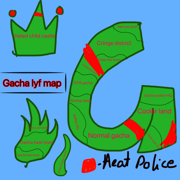 Gacha lyf map - ibisPaint