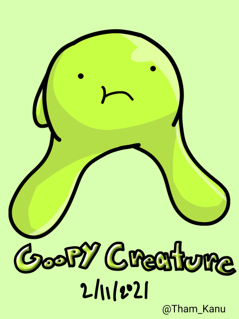 Goopy Creature - ibisPaint