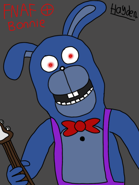 FNaF Plus Bonnie Speed draw - ibisPaint