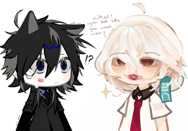 fake collab🙈 - ibisPaint