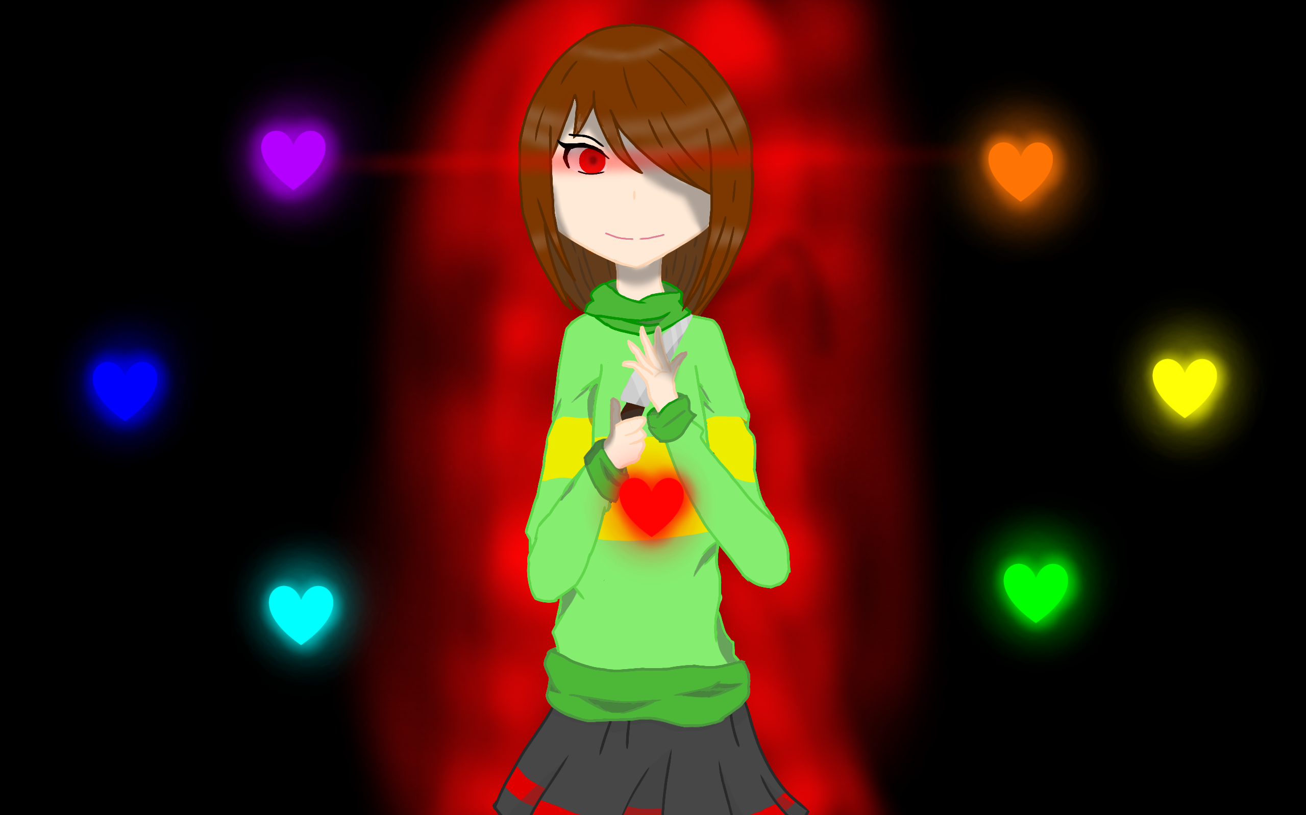 Chara and the souls - ibisPaint