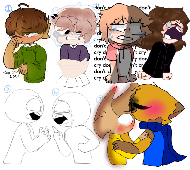 Sad collab - ibisPaint