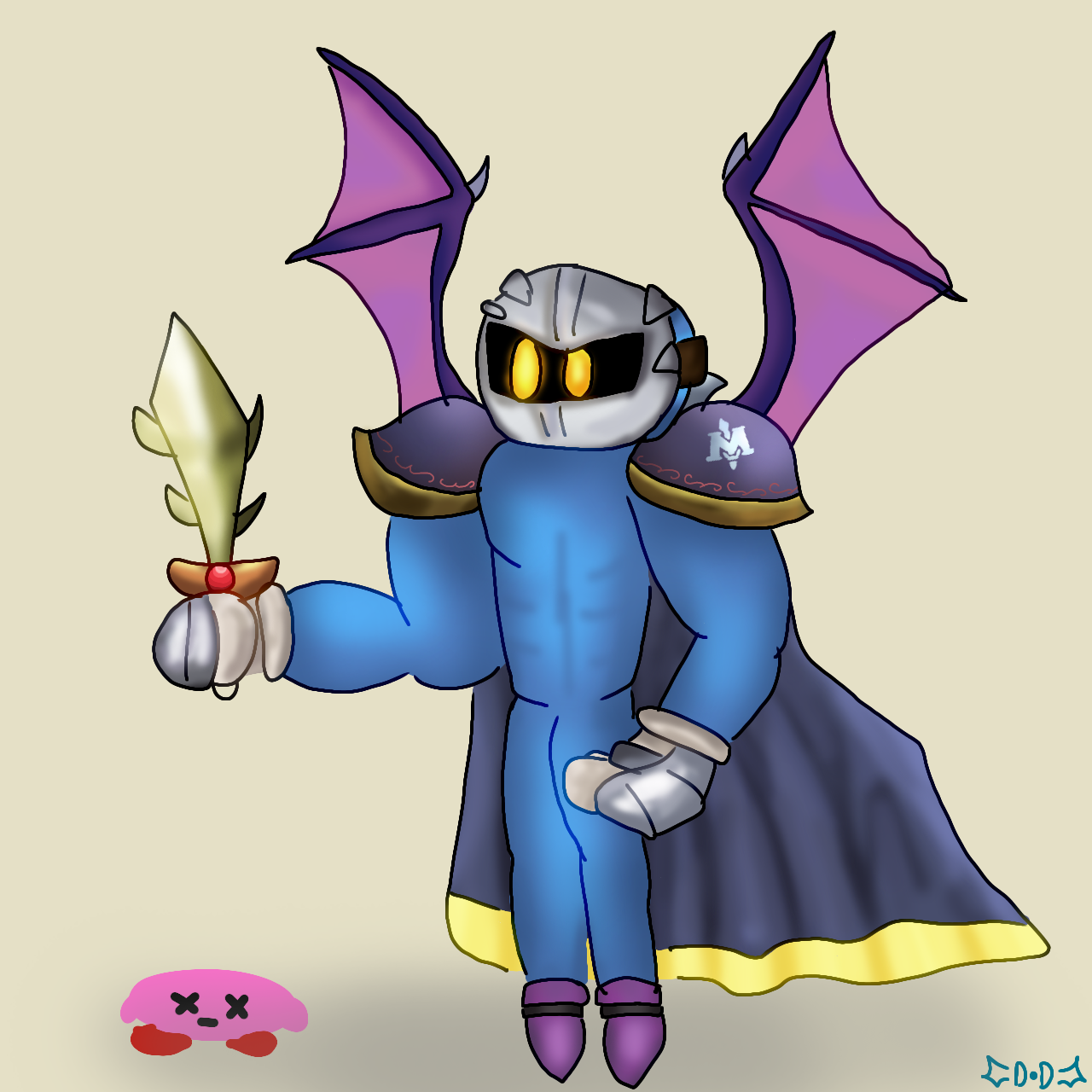 BUFF MET A KNIGHT - ibisPaint