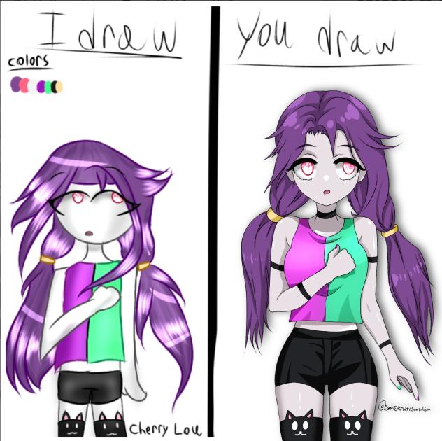I DRAW YOU DRAW COLLAB - ibisPaint