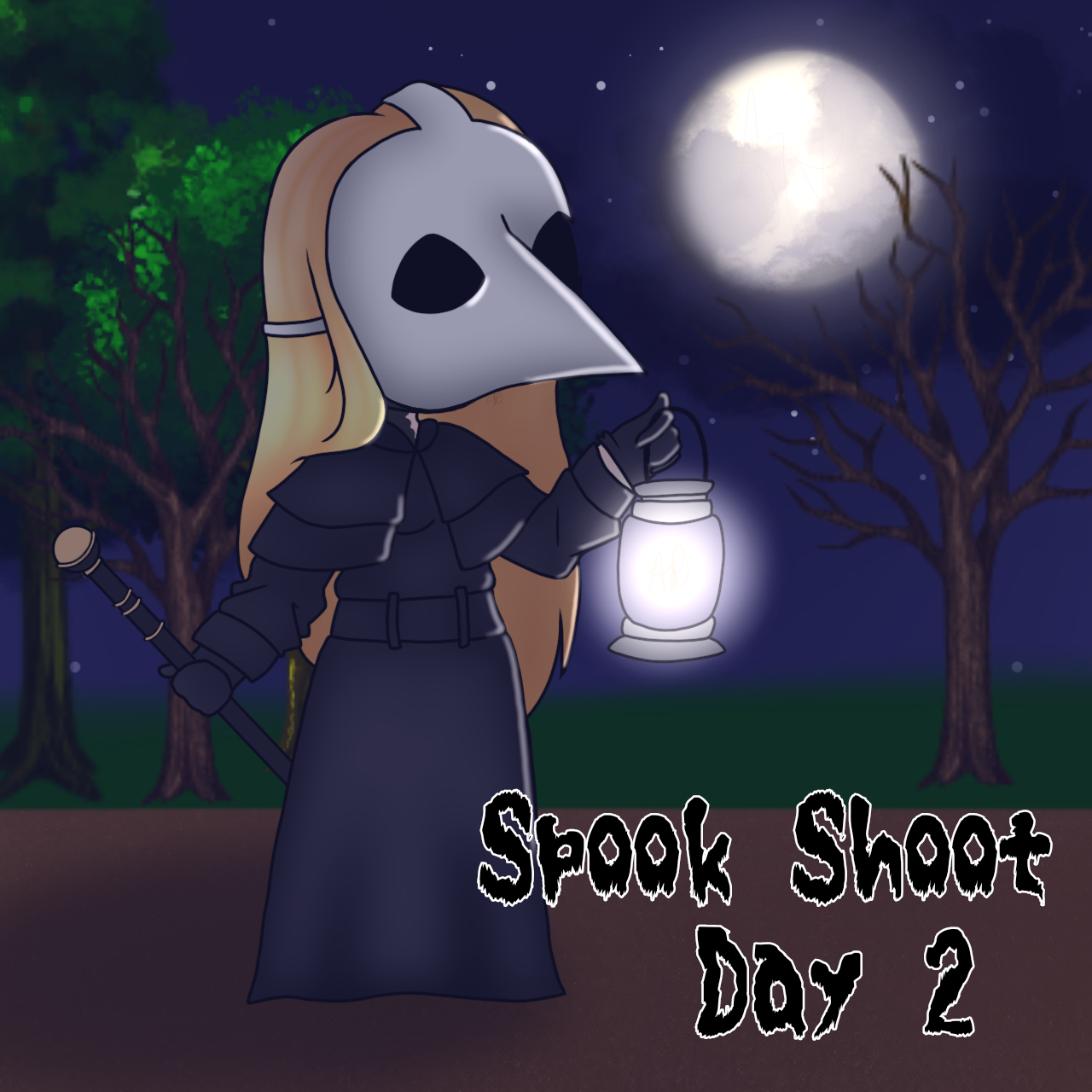 Spook Shoot with Anya Rose [Day 2] - ibisPaint
