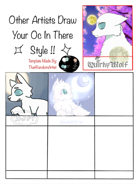 Dtiys with Quirky Wolf! - ibisPaint