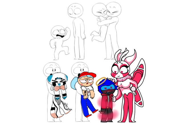 Collab teehee - ibisPaint