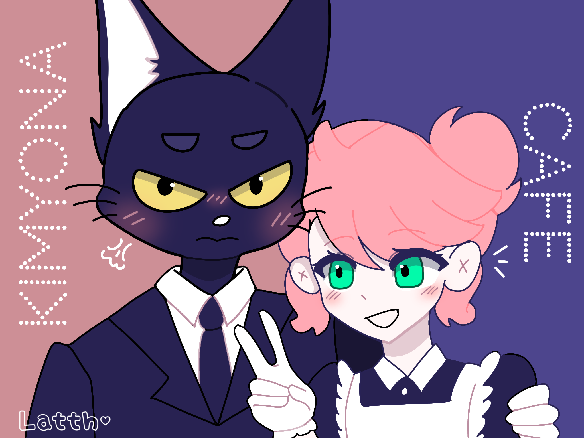 Kimyona cafe fanart! - ibisPaint