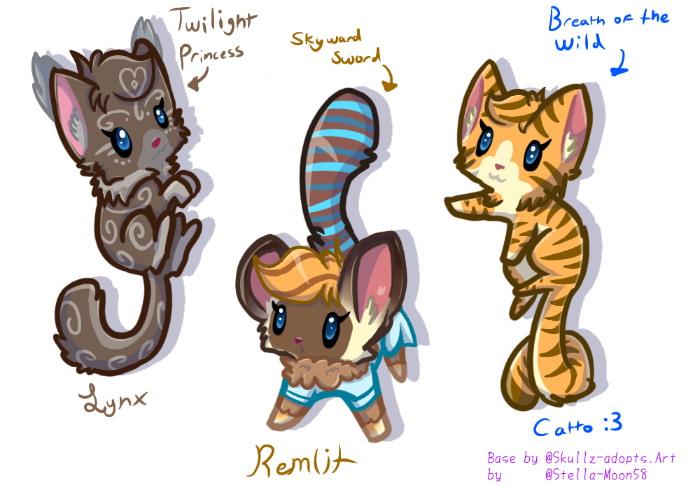 Lula in her Many Kitty Forms - ibisPaint