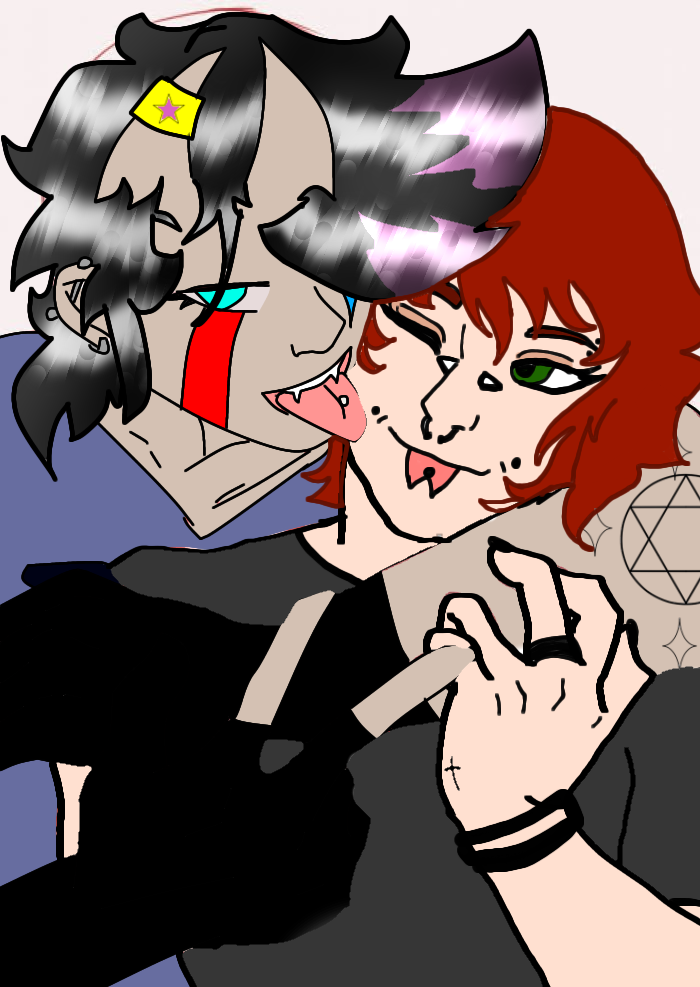 Collab with izzy_cat_lover - ibisPaint