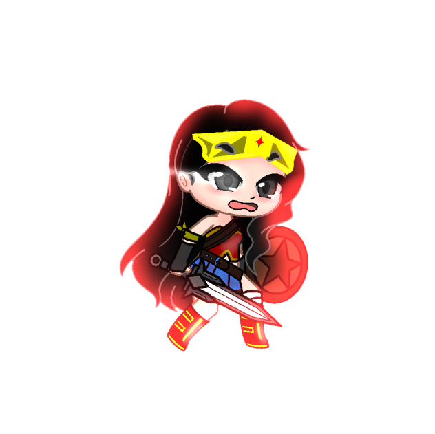 Wonder Woman random speed edit - ibisPaint