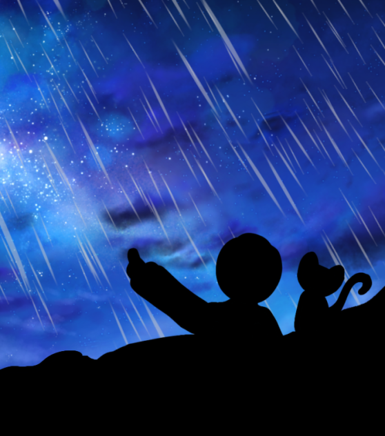 Meteor Rain - ibisPaint