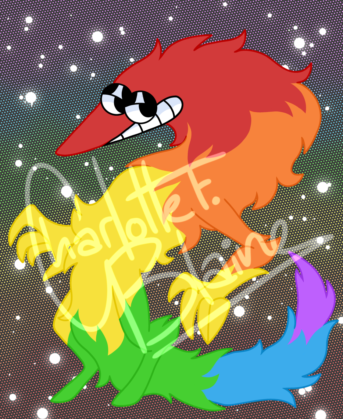 Worm doodle - ibisPaint