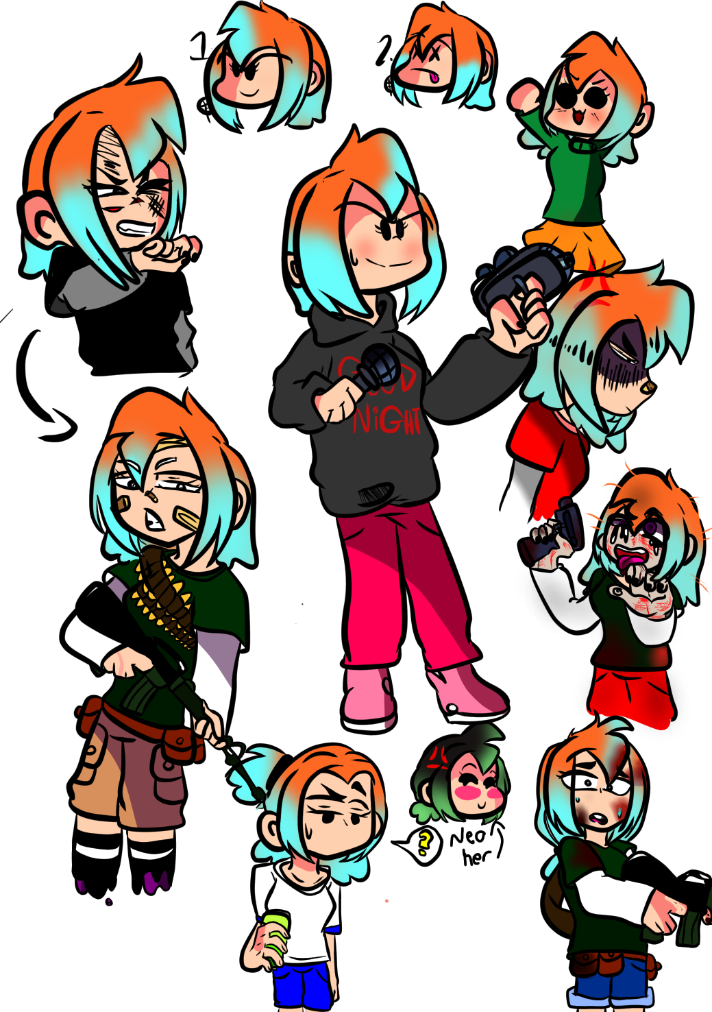 Clementine - ibisPaint