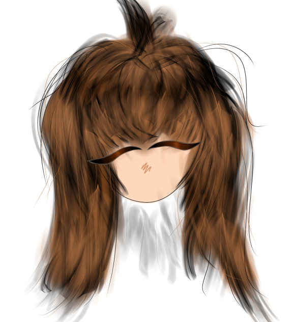Hair practice - ibisPaint