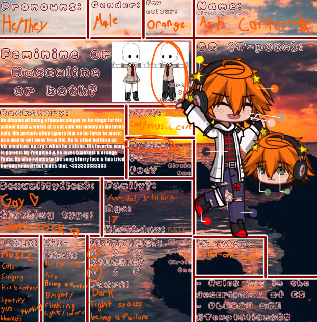 CS for Ash! 🔥🎧🎸 - ibisPaint