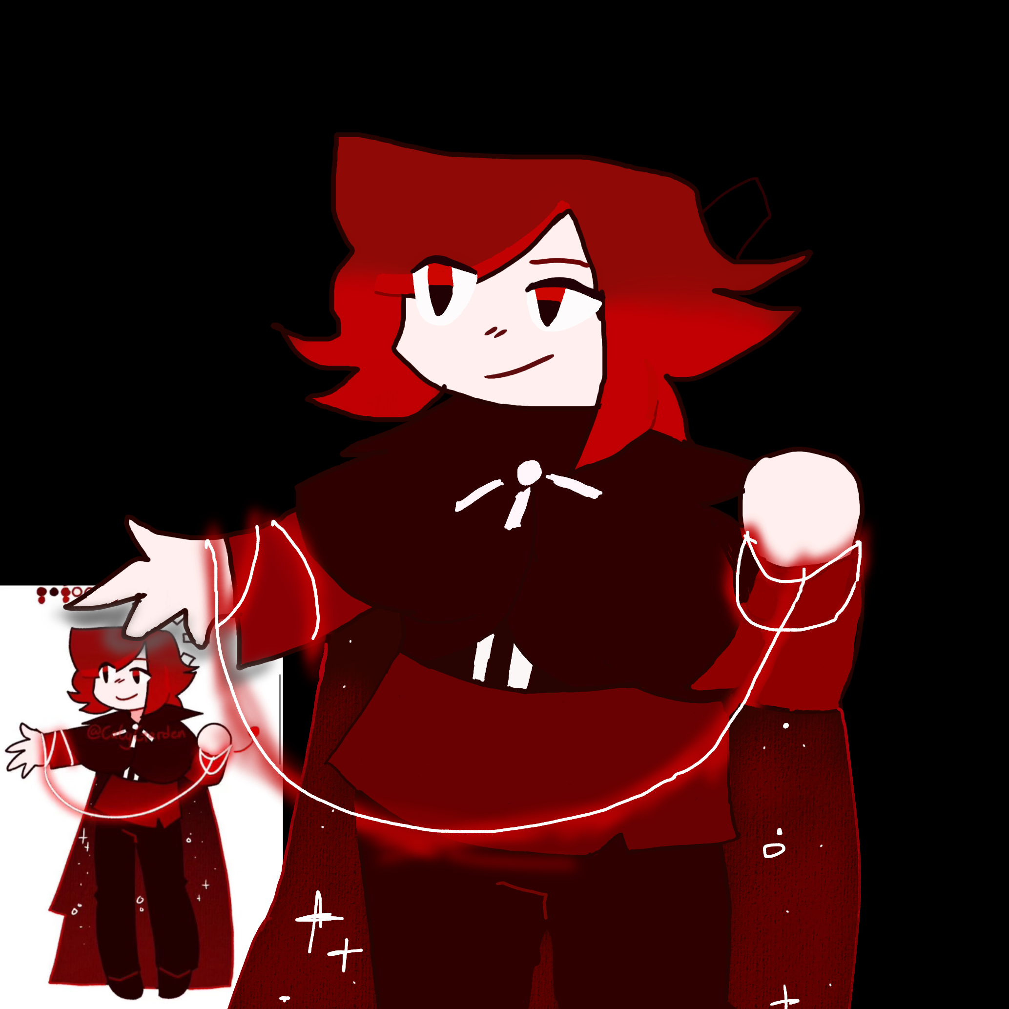 Drawing Caty’s oc! Pt2♥️🛷 - ibisPaint