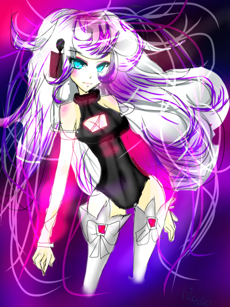 cyborg girl - ibisPaint