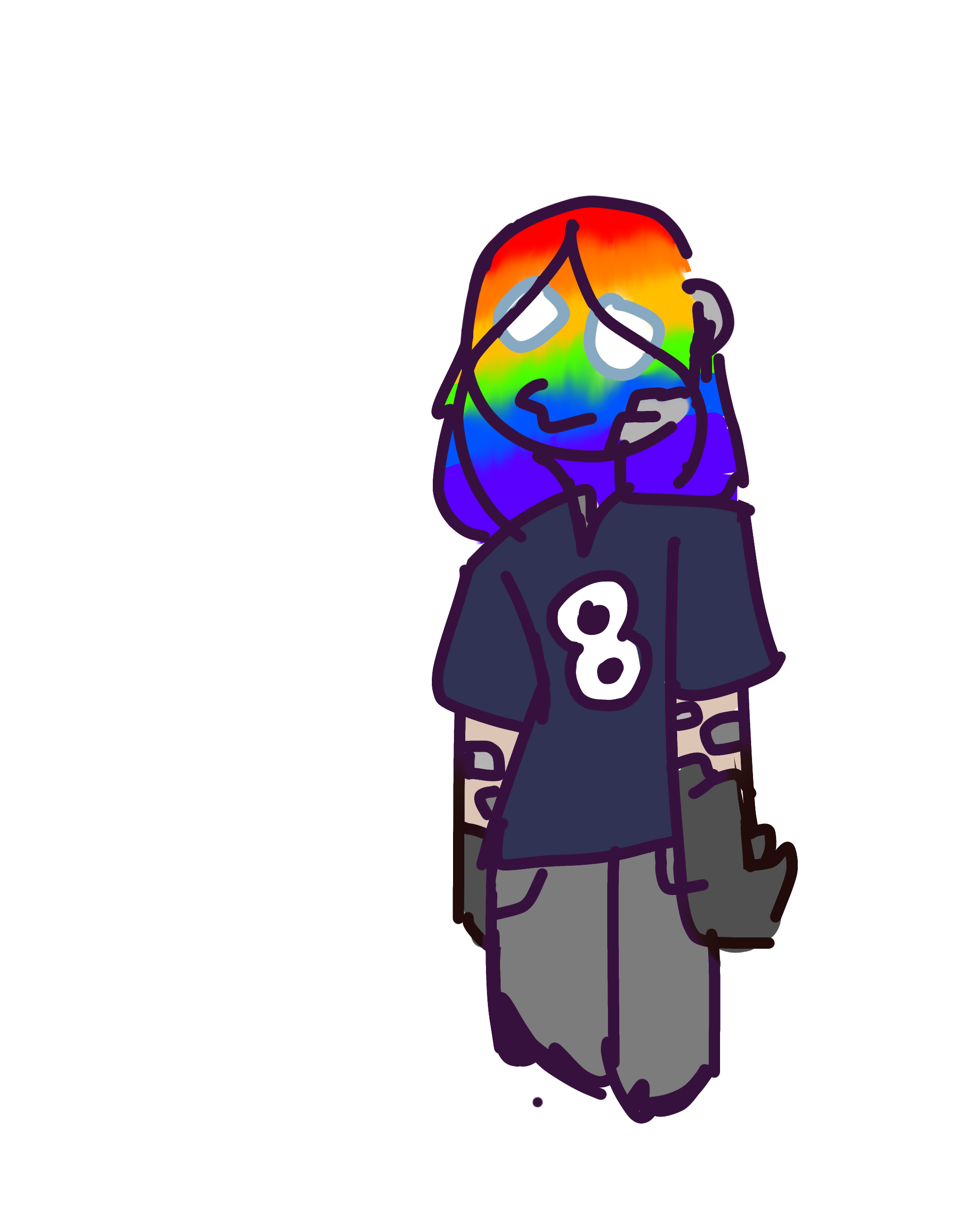 Hmmm weirdcore - ibisPaint