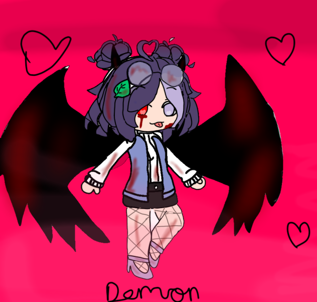 My demon form - ibisPaint