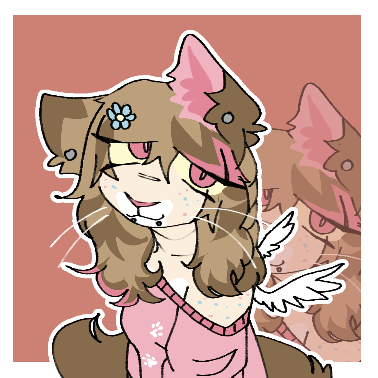Pink kitty adopt - ibisPaint