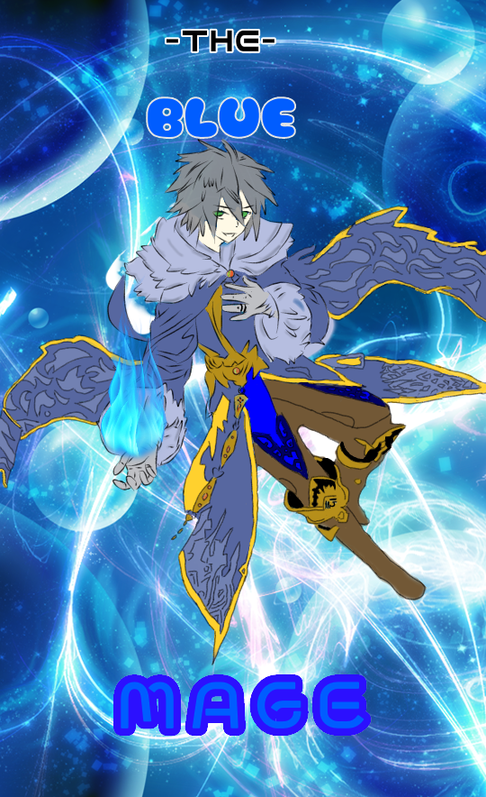 THE BLUE MAGE - ibisPaint