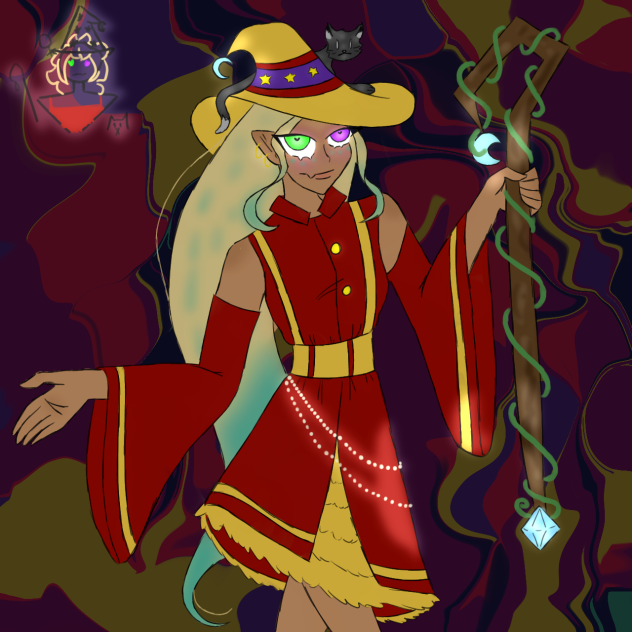 Witch OC - ibisPaint