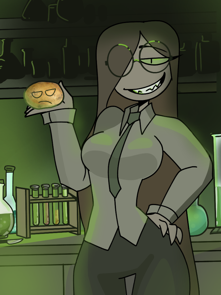 evil scientist - ibisPaint