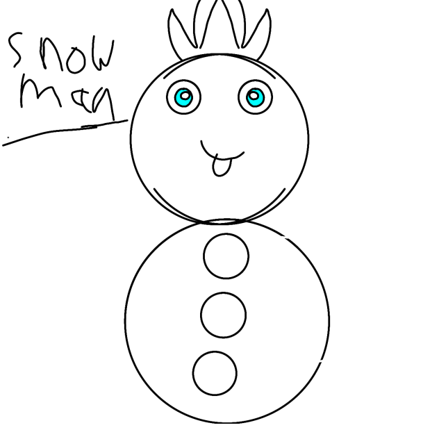 snowman - ibisPaint
