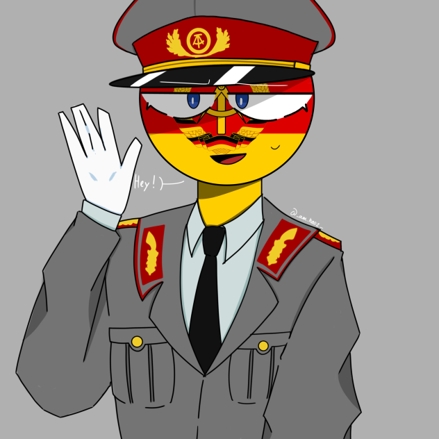 East Germany (Countryhumans) - ibisPaint