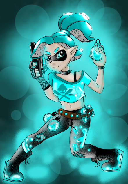 splatoon girl - ibisPaint